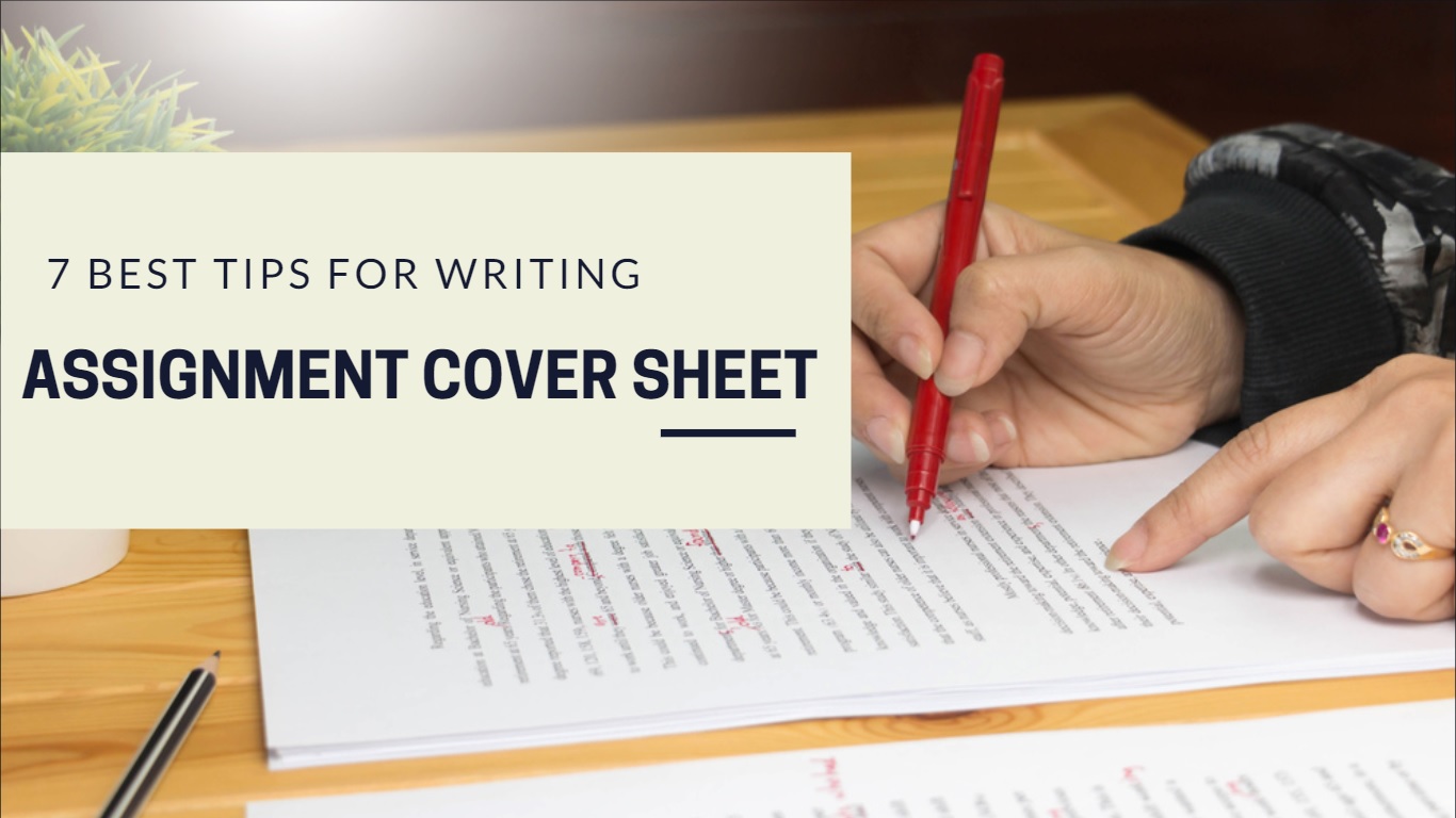 7 Best Tips For Your Assignment Cover Page with Example - Help With ...